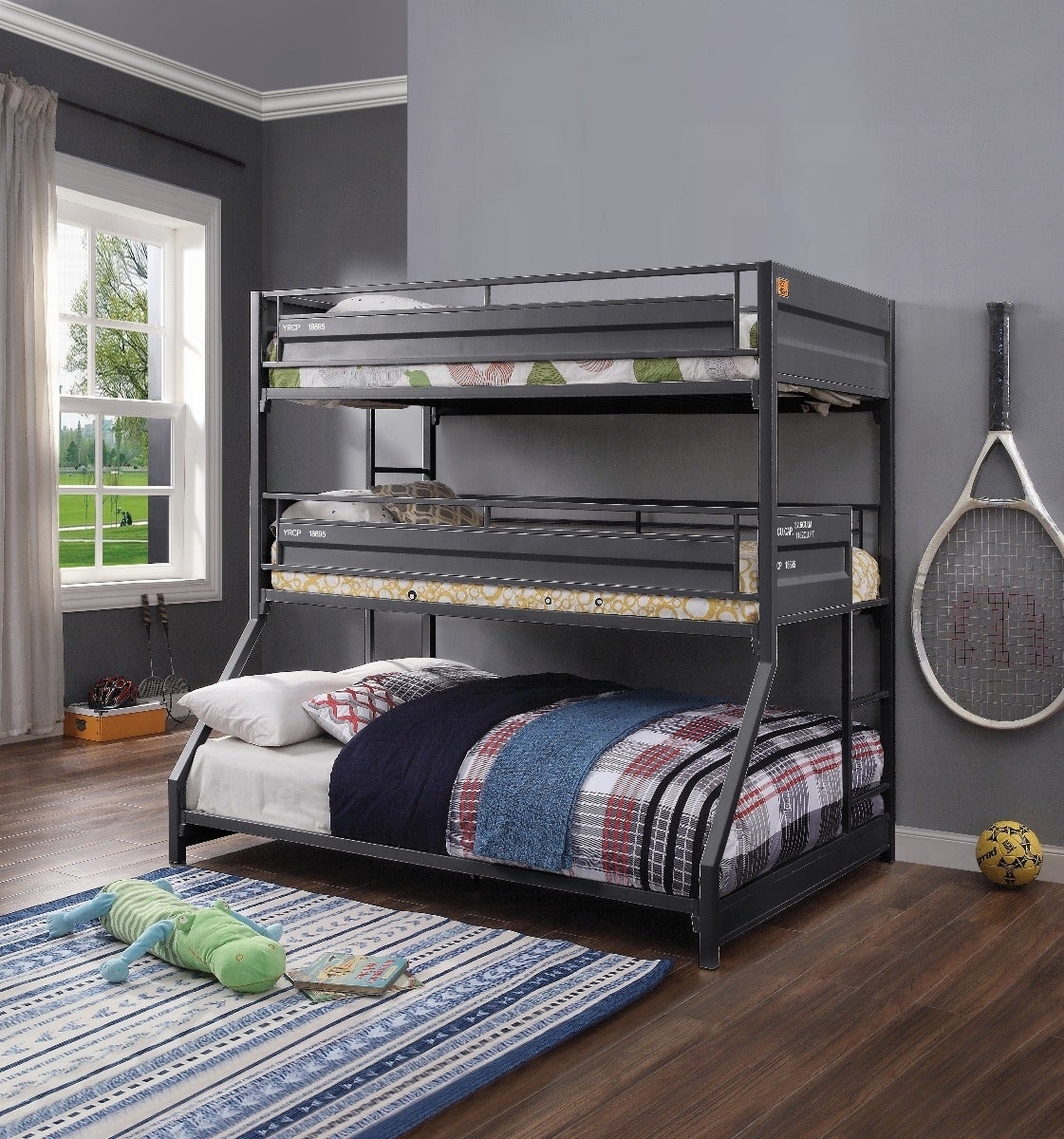 Brand New Cargo Twin/Twin/Full Bunk Bed | Always Below Retail Furniture